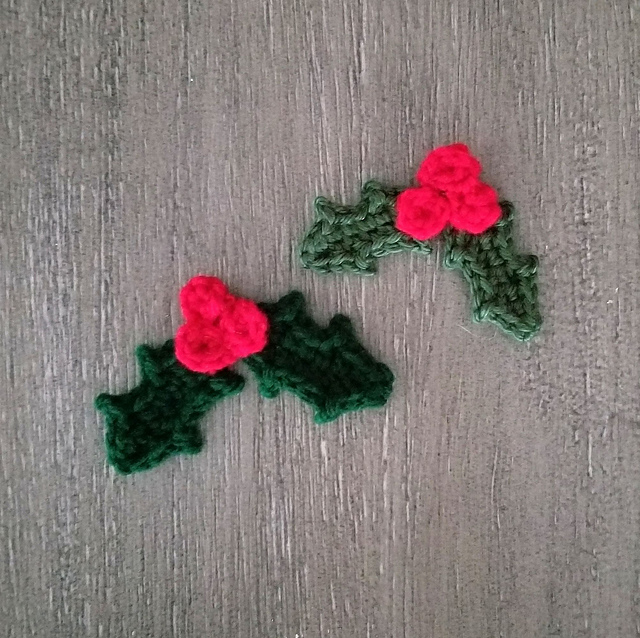Ravelry: Holly Applique pattern by Michele Webb