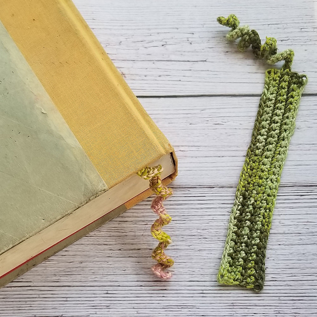 Ravelry: Spiral Topped Bookmark pattern by Michele Webb