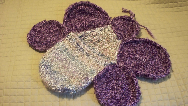 Ravelry: Newborn Butterfly Cocoon Cuddle Wrap pattern by Heidi DeAlessio