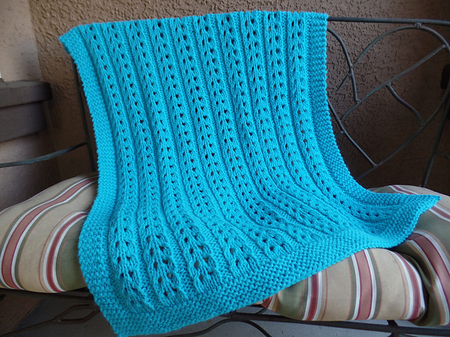 Ravelry: Raised Eyebrow Lap Blanket pattern by Alice's Embrace