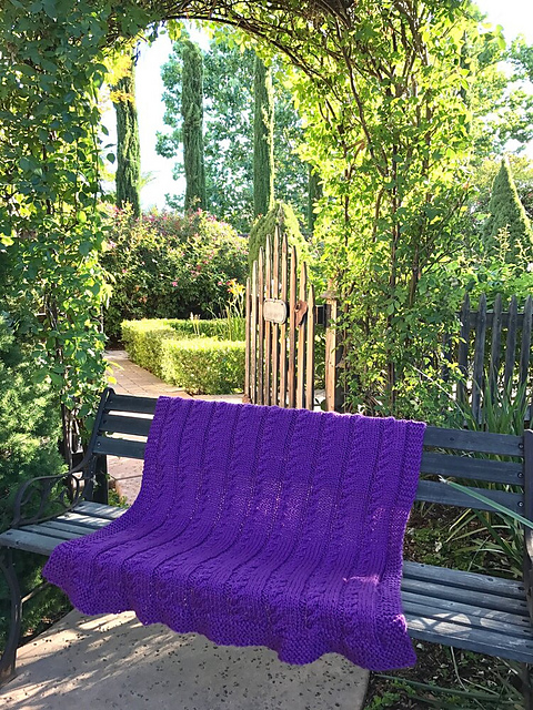 Ravelry: Gutsy Lap Blanket pattern by Alice's Embrace