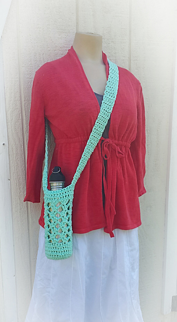 Ravelry: Water Bottle Sling pattern by Heartmade Crafts