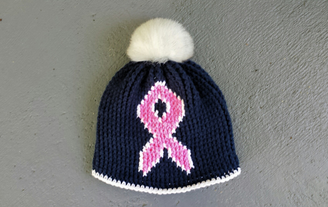 Ravelry: Cancer Awareness Ribbon Hat pattern by Heartmade Crafts