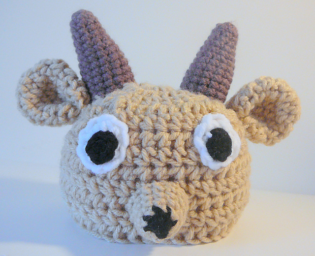 Ravelry: Goat Hat pattern by Heather Sonnenberg