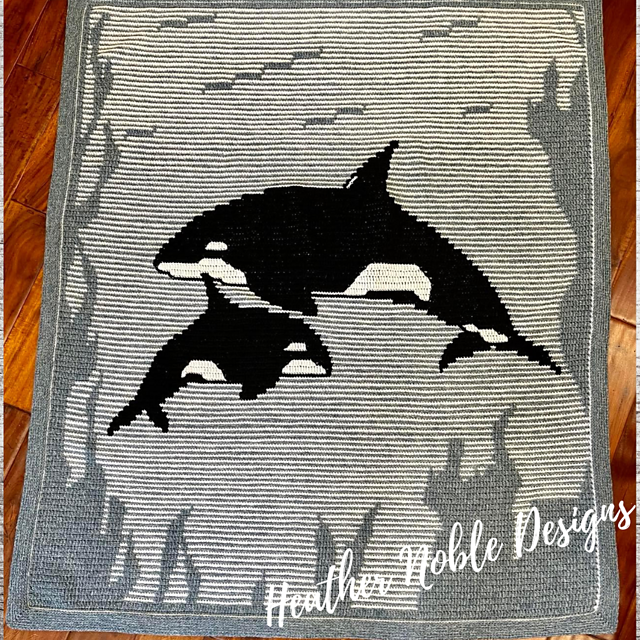 Ravelry: Orca Blanket 3 pattern by Heather Noble