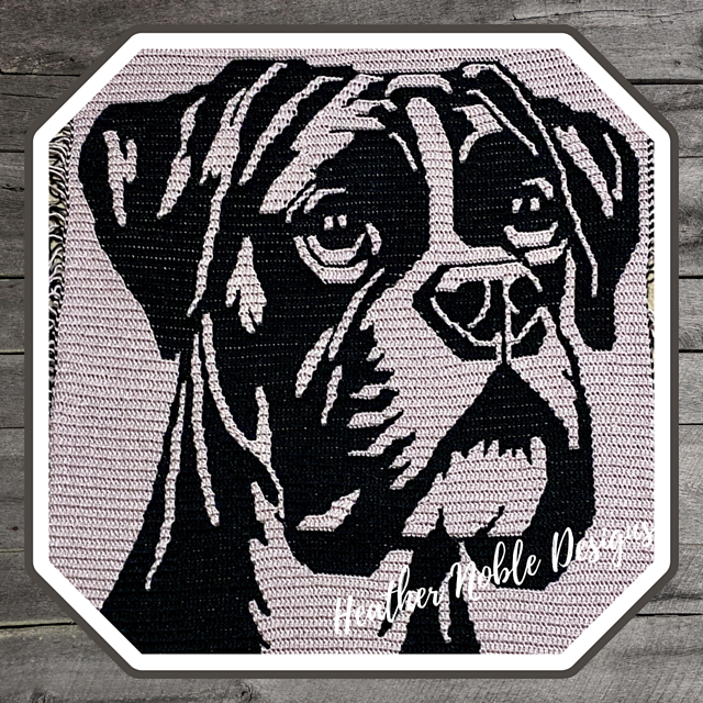 Ravelry: Boxer Blanket pattern by Heather Noble