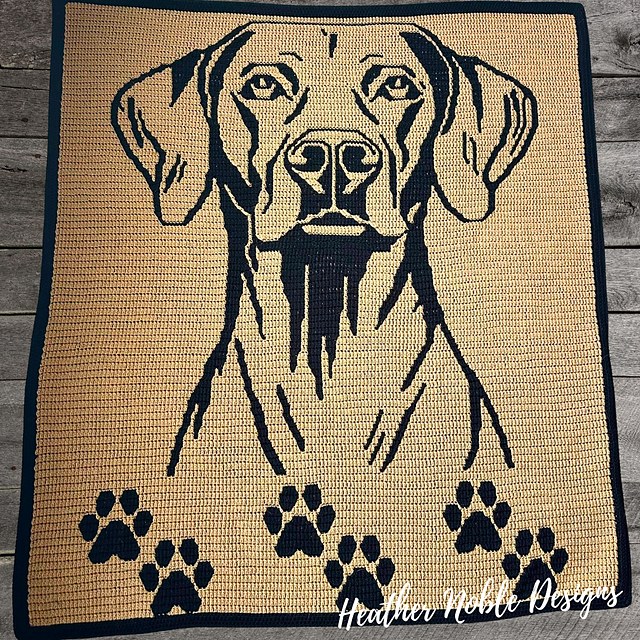Ravelry: Rhodesian Ridgeback Blanket pattern by Heather Noble