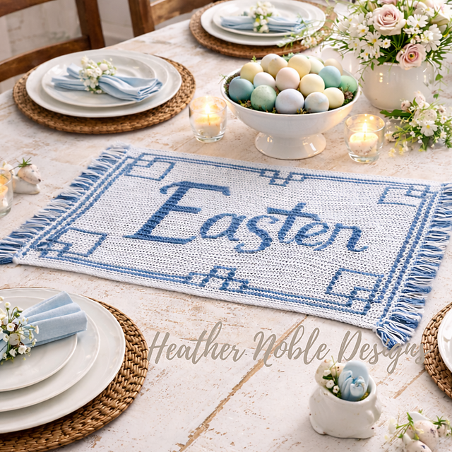 Ravelry: Easter Table Runner pattern by Heather Noble