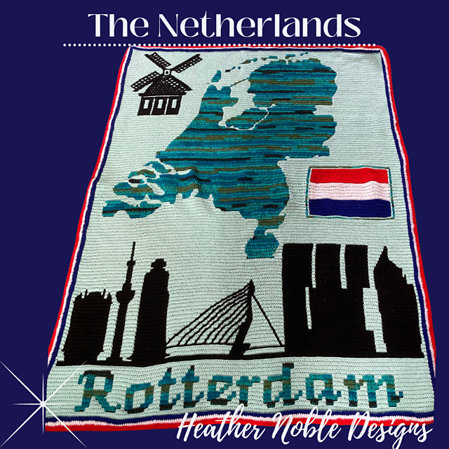 Ravelry: The Netherlands Blanket pattern by Heather Noble
