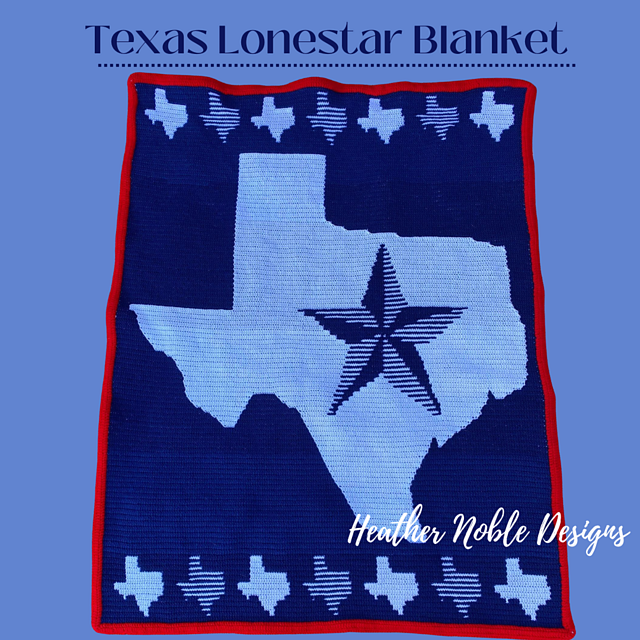 Ravelry: Texas Lonestar Blanket pattern by Heather Noble