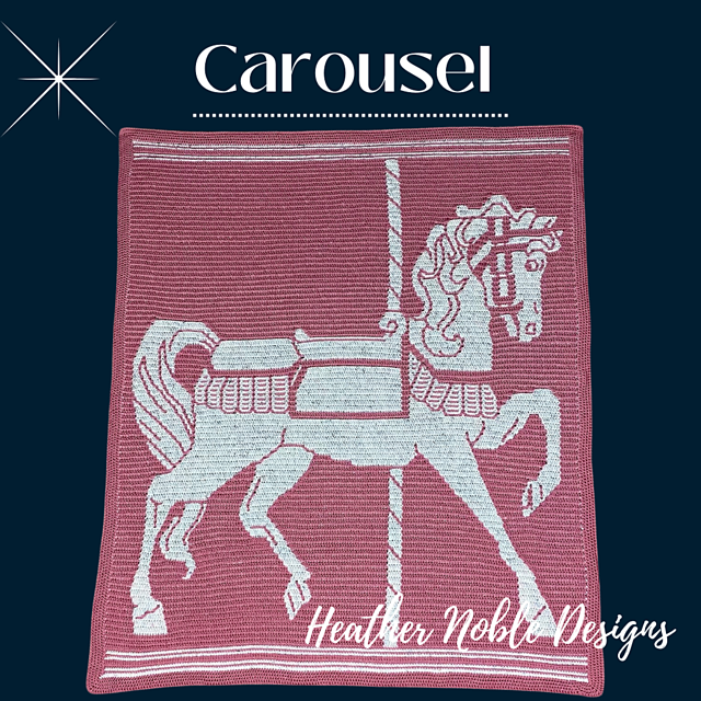 Ravelry: Carousel Blanket pattern by Heather Noble