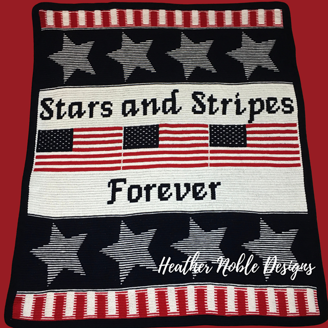 Ravelry: America Blanket pattern by Heather Noble