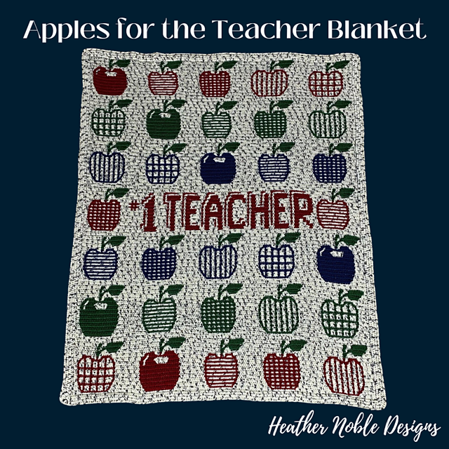 Ravelry: Apples for the Teacher Blanket pattern by Heather Noble
