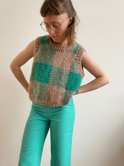 Ravelry: Karla Vest pattern by Helena Wieser