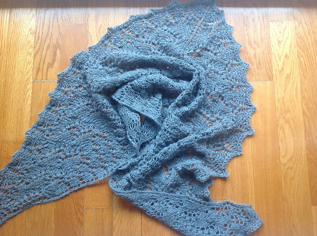 Ravelry: helenaz's Swallowtail Shawl