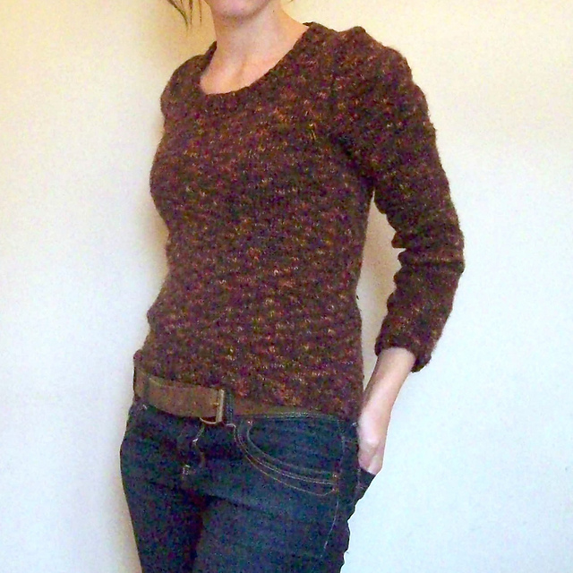 Ravelry: an autumn jumper pattern by Helen Woodward