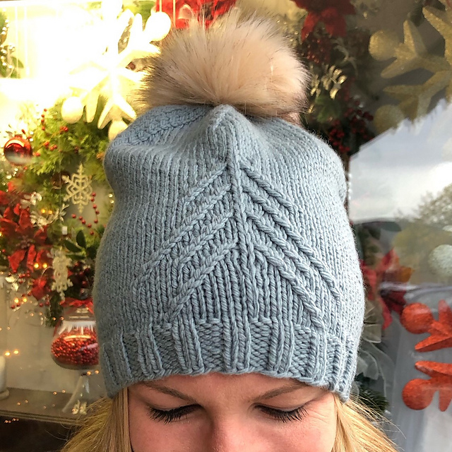 Ravelry: Pine Tree State Hat pattern by Fiber of Maine
