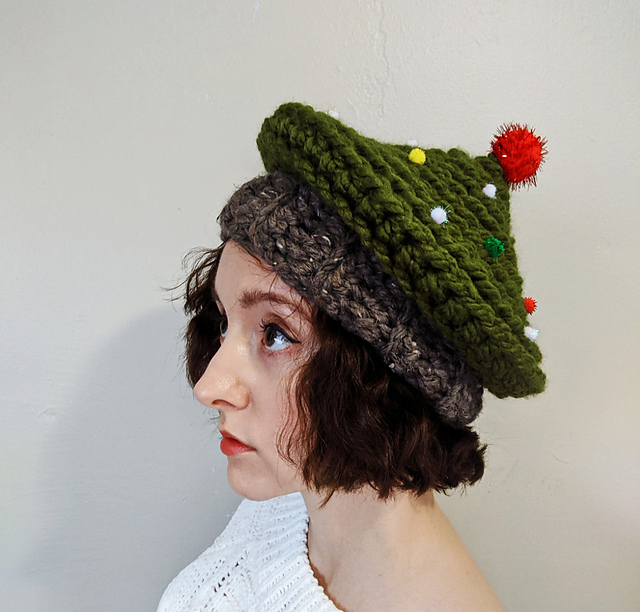 Ravelry: Christmas Tree Hat pattern by Hello Happy