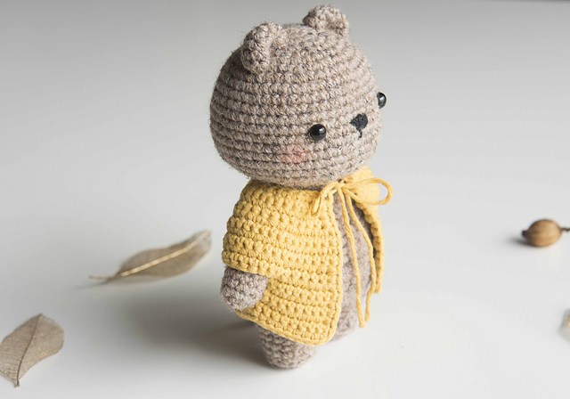 Ravelry: Bear Amigurumi pattern by Karlina Luo