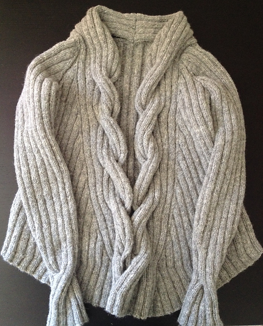 Ravelry: #03 Cable Front Jacket pattern by Mari Lynn Patrick