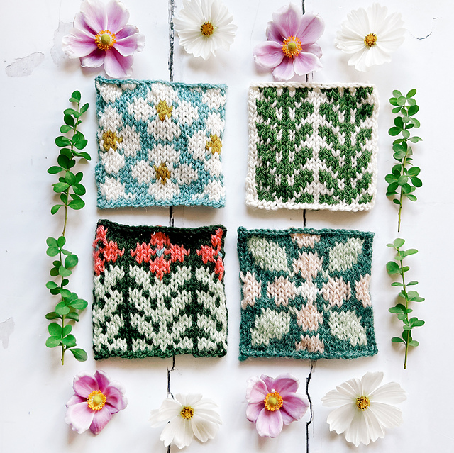 Ravelry: September Knit Blocks pattern by Needle and Feather