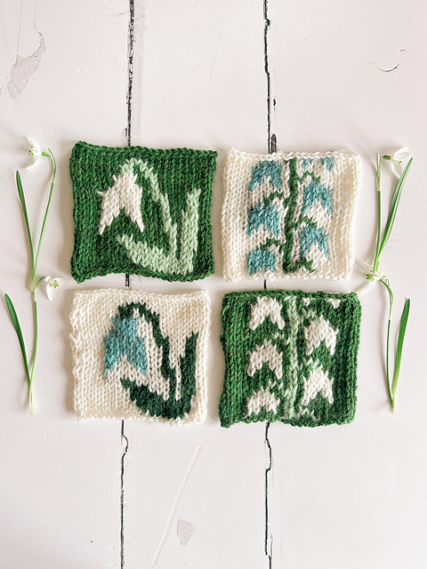 Ravelry: January Knit Blocks pattern by Needle and Feather