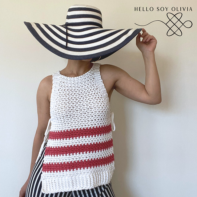 Ravelry: Top Marine pattern by Marcela Selman