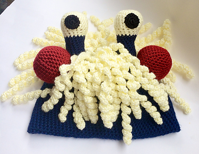 Ravelry: Flying Spaghetti Monster Hat/Beanie pattern by Mad Fruit