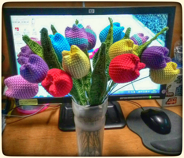 Ravelry: Spring Tulips pattern by HappyBerry