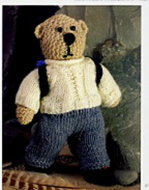 Ravelry: Hector Hiking Bear pattern by Val Pierce