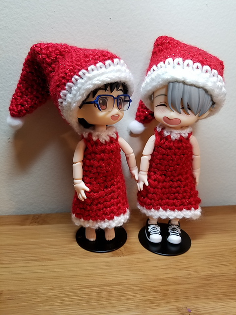 Ravelry: Obitsu 11 Sleveless Santa Dress pattern by Liz Flickers