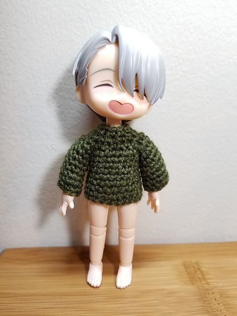 Ravelry: Obitsu 11 Single Crochet Sweater pattern by Liz Flickers