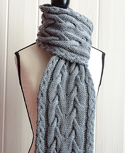 Ravelry: Ryan scarf pattern by Alice Moreels