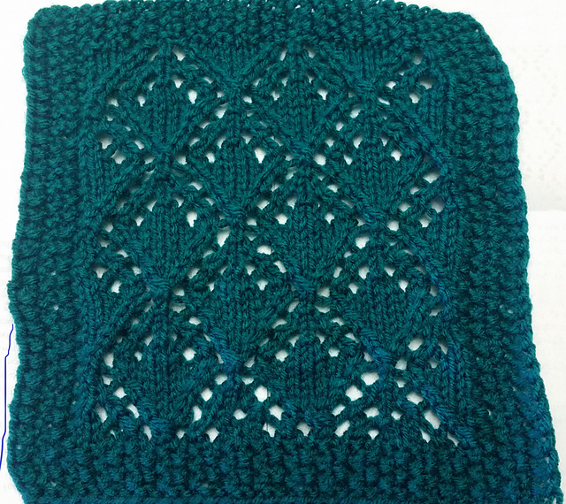 Ravelry: Openworked Diamonds pattern by Heather Kaup