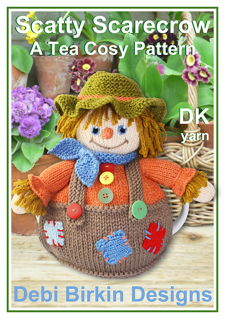 Ravelry: Scarecrow Tea Cosy pattern by Debi Birkin