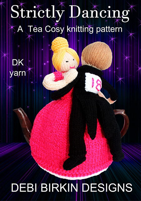Ravelry: Strictly Dancing Tea Cosy pattern by Debi Birkin