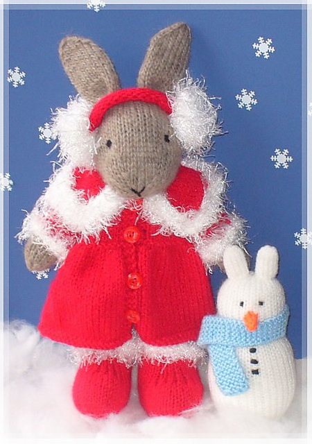 Ravelry: Bunty & the Snowrabbit pattern by Debi Birkin