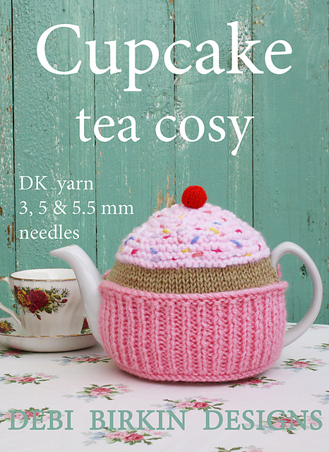 Ravelry: Cupcake Tea Cosy pattern by Debi Birkin