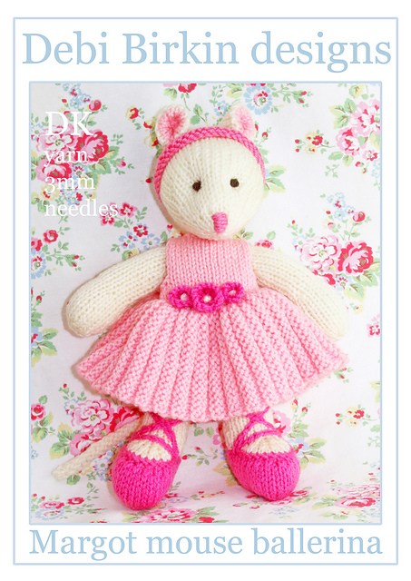 Ravelry: margot mouse ballerina pattern by Debi Birkin