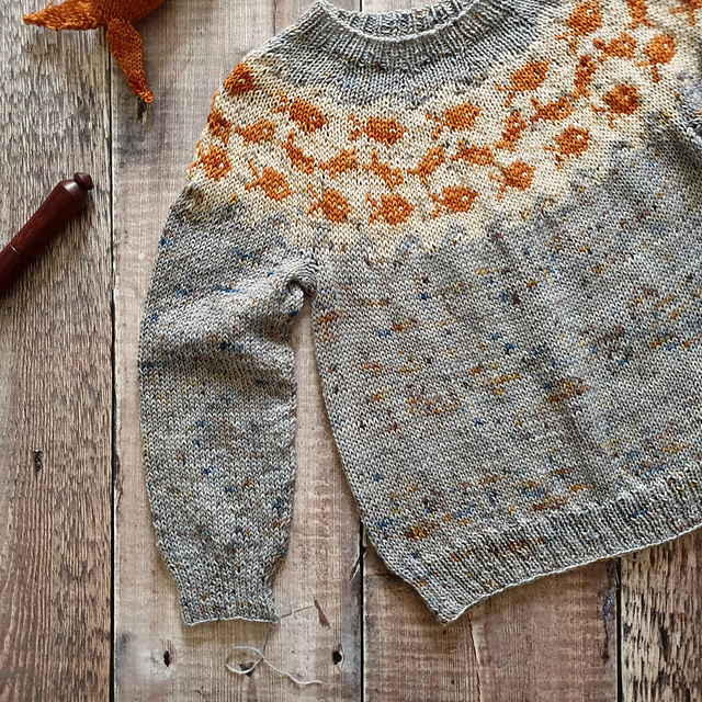 Ravelry: Swim Said the Mama Fishy (Child) pattern by Kim Firth