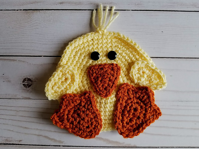 Ravelry: Chick Applique pattern by Erica Fedor