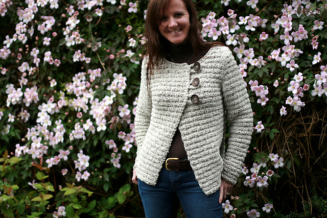 Ravelry: Flared Jacket pattern by Sarah Hatton