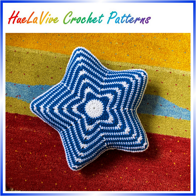 Ravelry: Large star cushion pattern by Hila Lifshitz