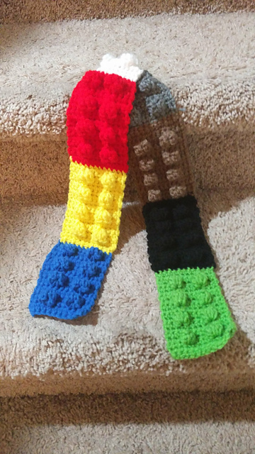 Ravelry: Lego Muffler pattern by Salwa Mostafa