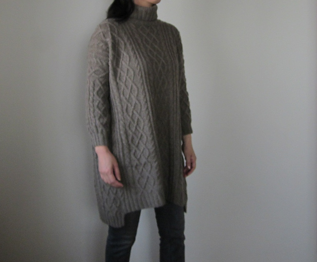 Ravelry: hiro25neko's Aran Tunic with Pockets