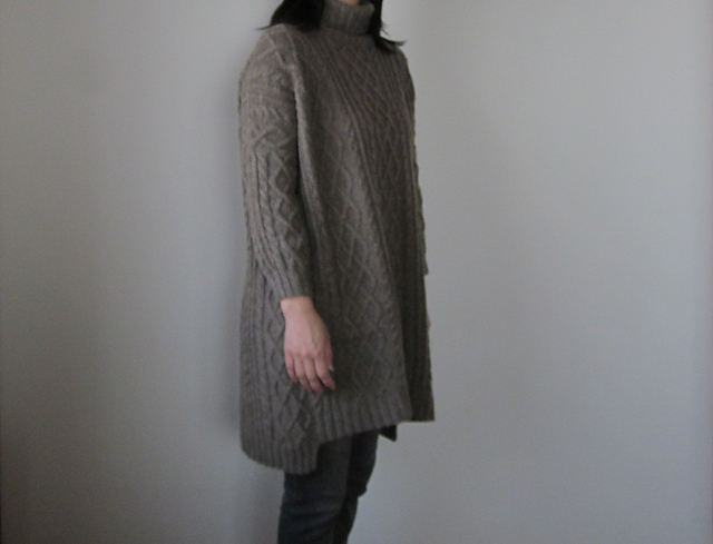 Ravelry: hiro25neko's Aran Tunic with Pockets