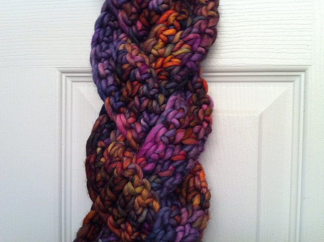 Ravelry: Braided Scarf pattern by Acia Morley