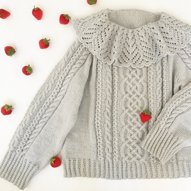 Ravelry: Short cake Sweater pattern by hitsuji ribbon