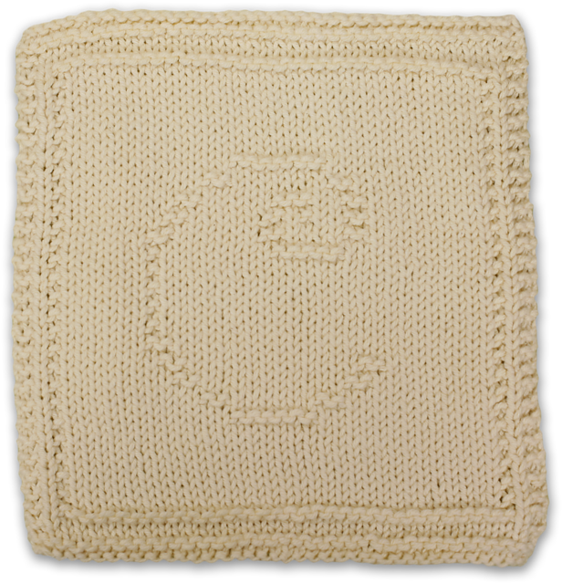 Ravelry: Monogrammed Dishcloth Letter C pattern by Heather Kate