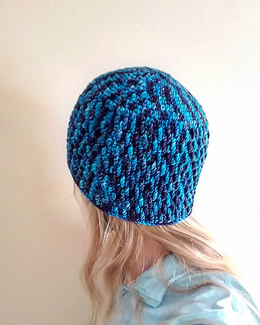 Ravelry: Alex's Herringbone Hat pattern by Hannah M. Carroll